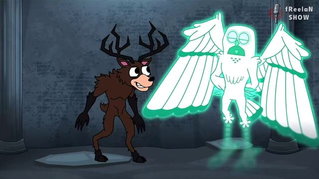 Олень-монстр погребён заживо смотрим