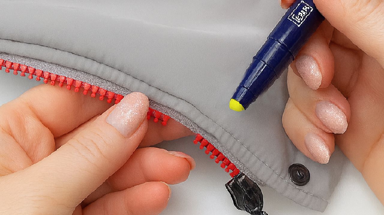 🔥 Ремонт молнии за 2 минуты — Самый БЫСТРЫЙ способ (Гениально просто)