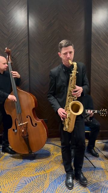 Black & White Jazz Band - Quartet with cajon