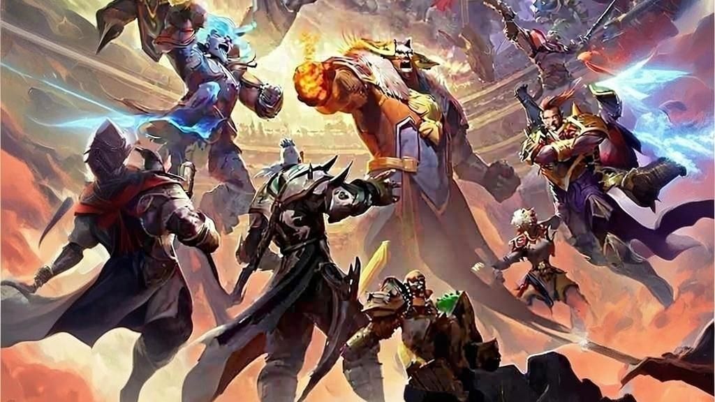 Сосредоточенный геймплей Dota 2