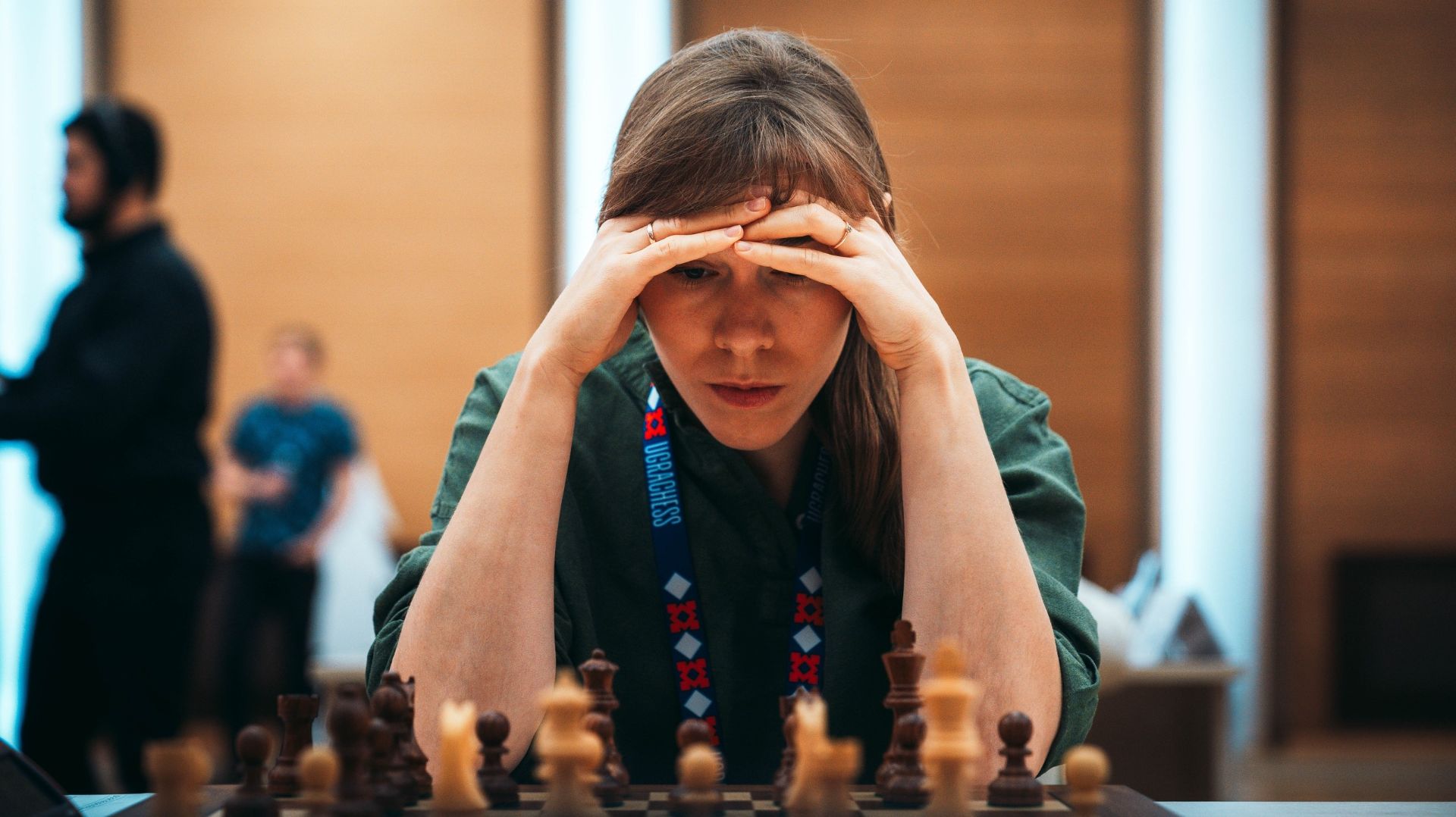 Шахматистка Ольга Гиря в четвертьфинале Кубка России завершила первую партию вничью