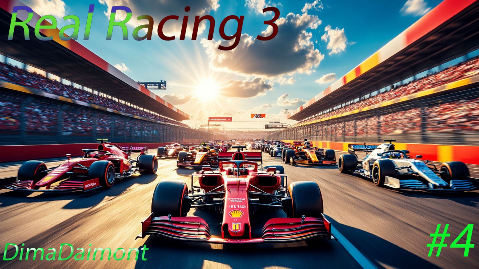Real Racing 3|Прохождение| №4 | Презентация F1| Уровни 10-14