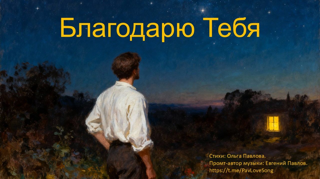 ВИДЕО КАРАКОКЕ Благодарю Тебя