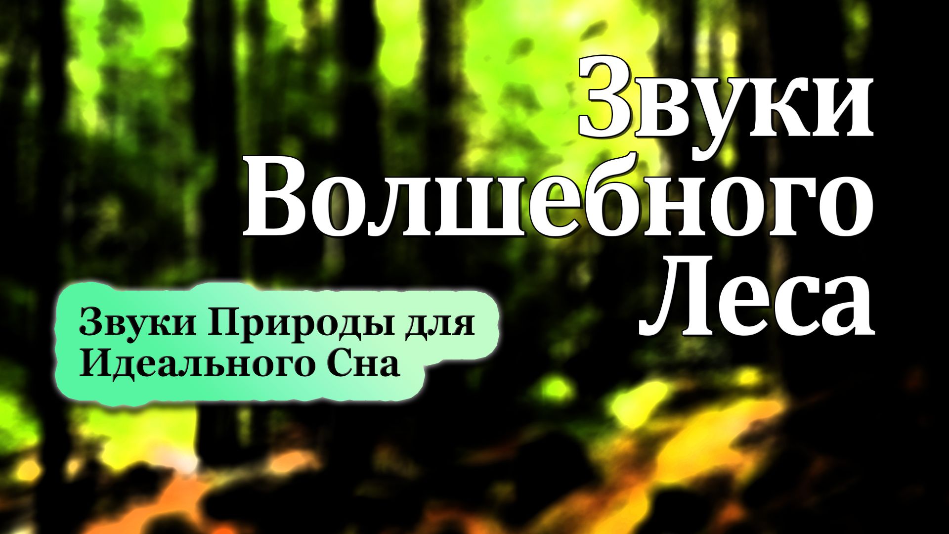 Звуки Волшебного Леса | Расслабляющая Природная Атмосфера для Медитации и Сна 🌳🍃🌳