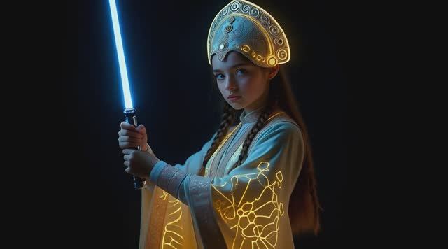 Джедай женщина из древней Руси