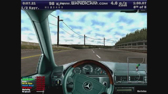 короче это просто 1 гонка из NFS 1998 года.