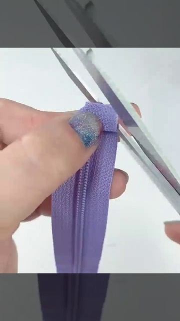 Секрет швеи. Укорачиваем молнию.