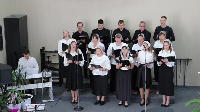 Хор - Жатва - это день благодарения (Пение) / Христианские песни / ОЦХВЕ