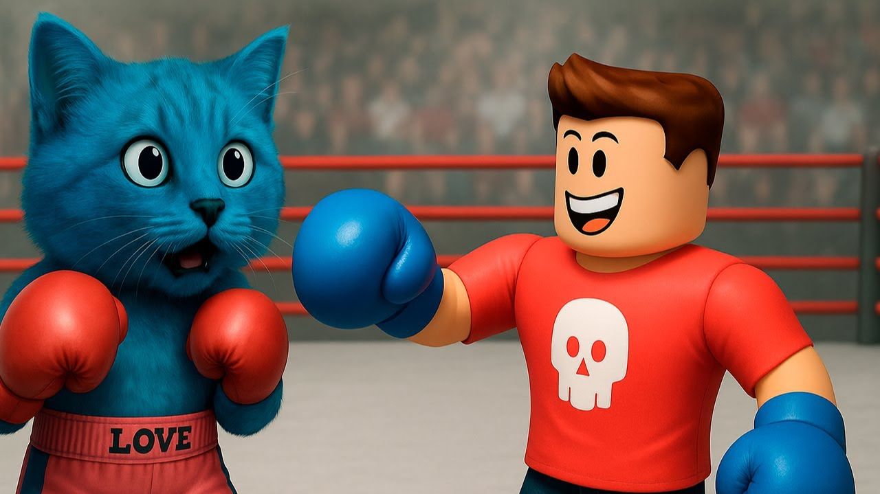 Я ПРОДОЛЖАЮ КАЧАТЬСЯ #2 БОКС СИМУЛЯТОР КАЧКА в РОБЛОКС КОТЁНОК ЛАЙК Roblox Boxing Simulator