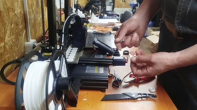 Площадка для стяжки кабеля, ссылка 3d-модель в описании