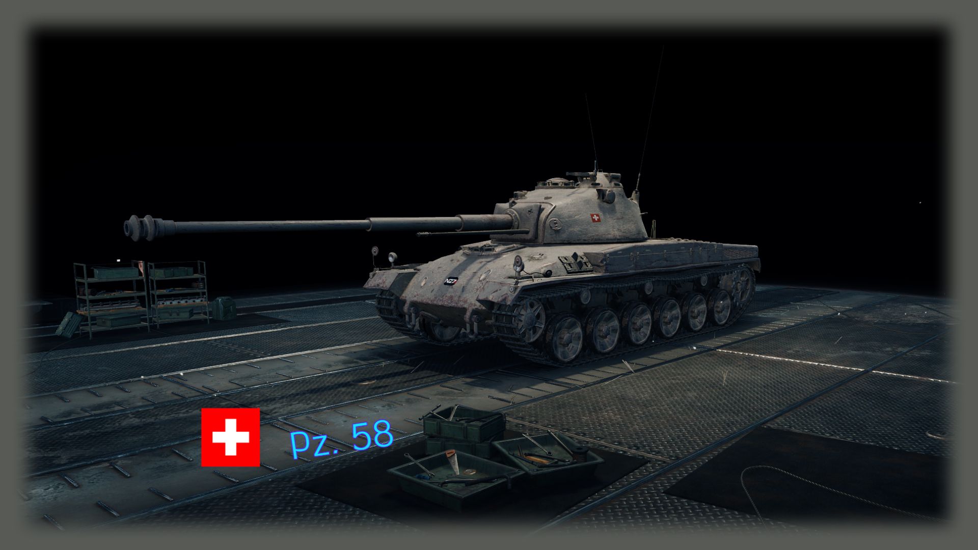 Pz. 58 Мир танков опыт 1009