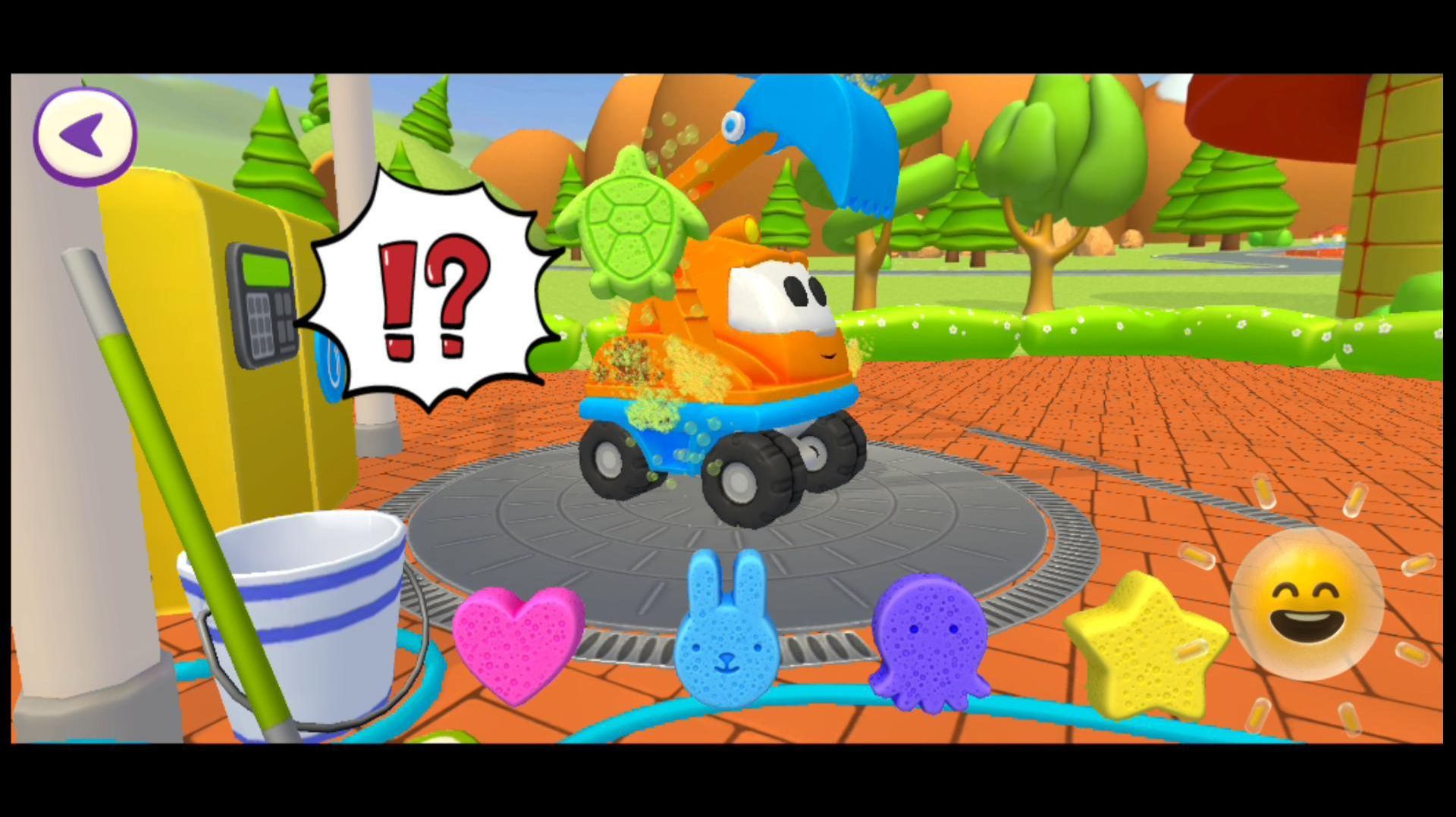 малыш комментирует, игра грузовичок Лева моет Капу☺️#игры #малыш #Лева #грузовичок