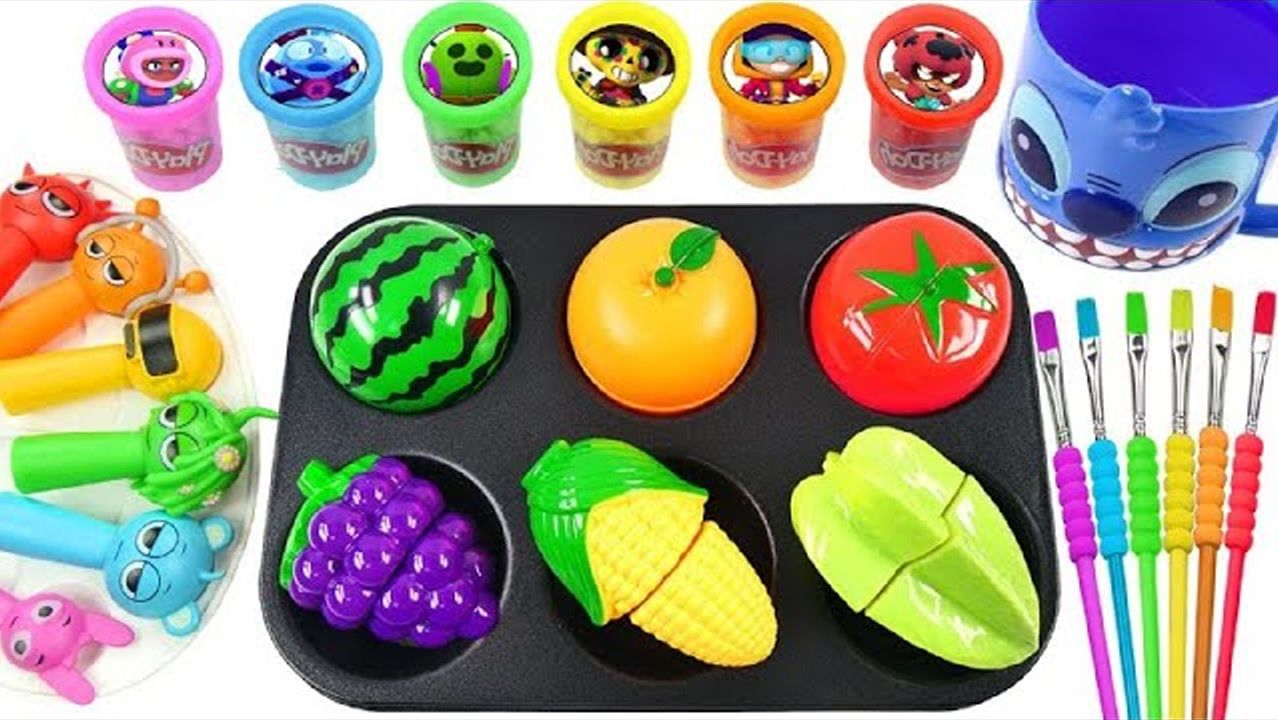 Мультики для самых маленьких. Забавные игрушки. Пластилин Плей до. Слаймы. Волшебство и магия. АСМР