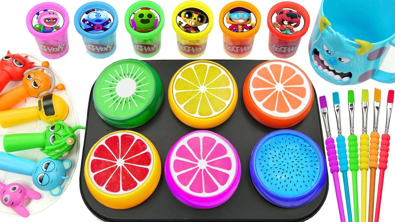 Мультики для самых маленьких. Забавные игрушки. Пластилин Плей до. Слаймы. Волшебство и магия. АСМР