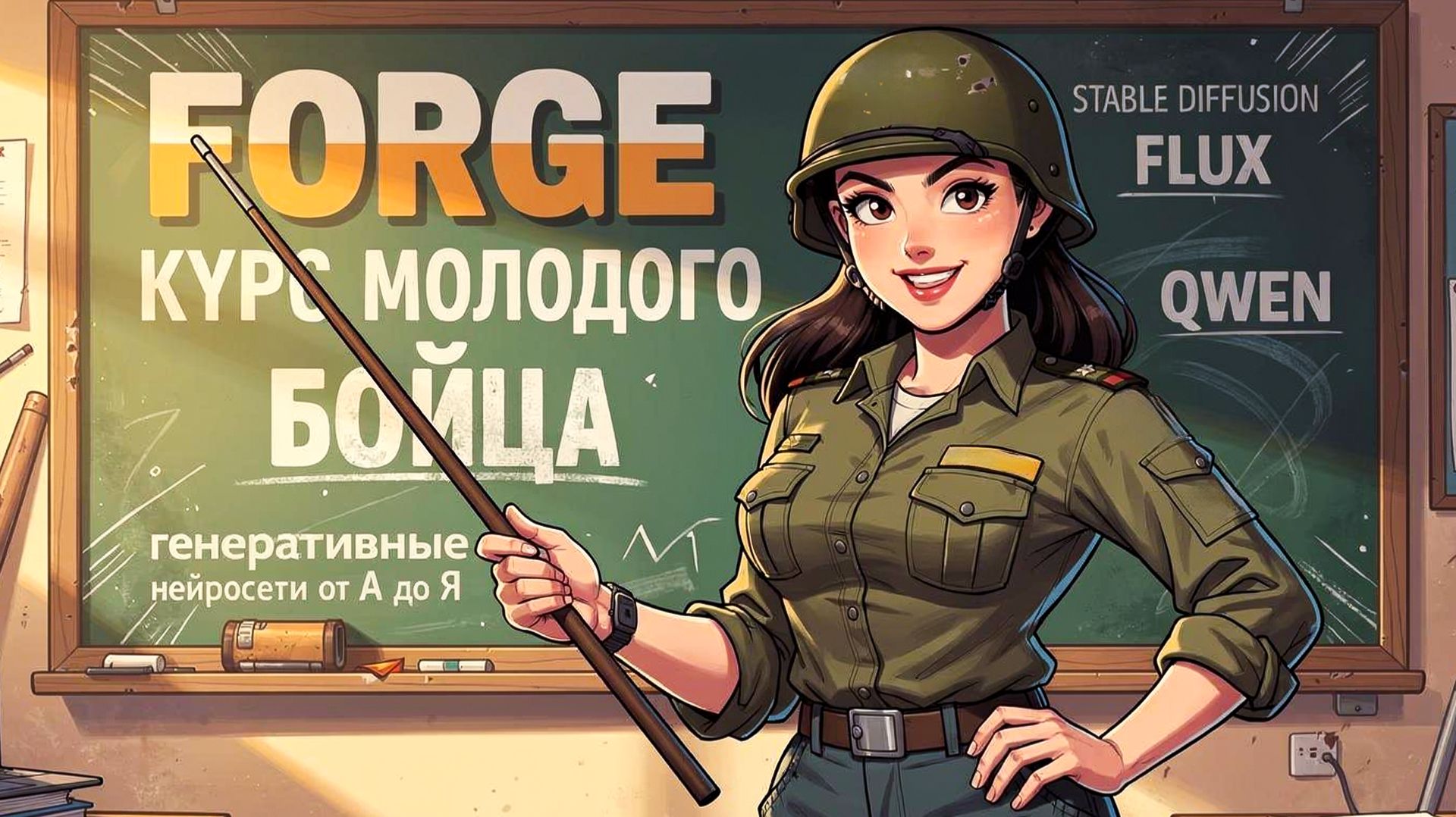 FORGE WebUi - КУРС МОЛОДОГО БОЙЦА
