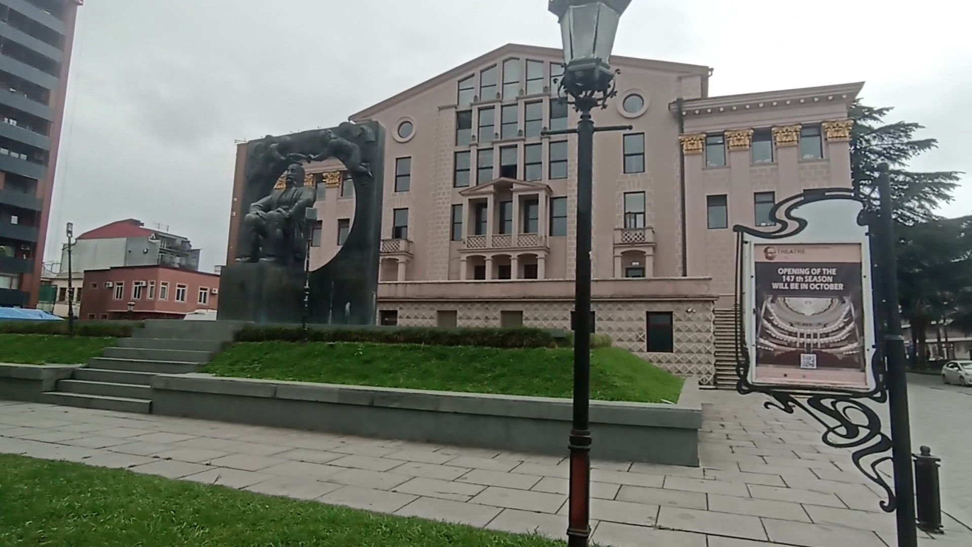 Прогулка по Батуми (Парк Кадетов, Драматический театр Чавчавадзе) 15.07.2025