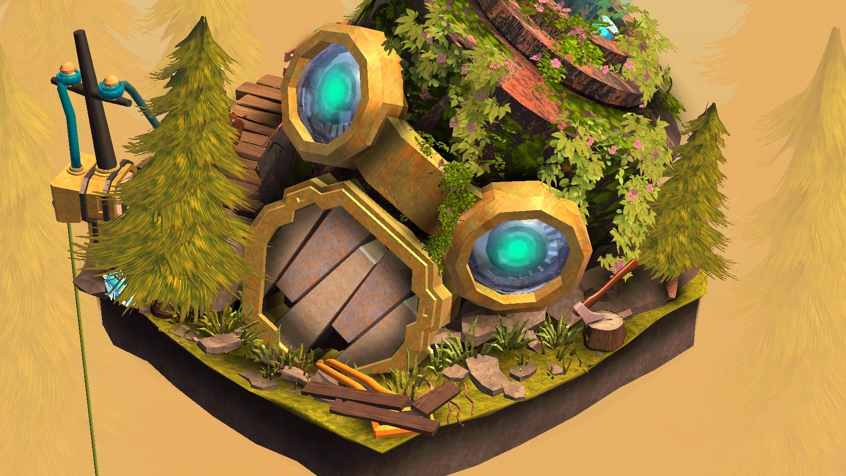 Tiny Robots Recharged | Голова&Валуны | Прохождение