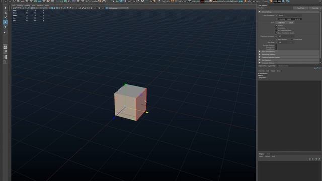 Maya и Blender 2.8 Урок 3. Режимы объекта. Vertex, Edge, Face.