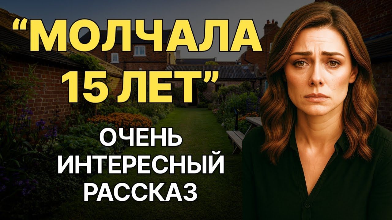 "Молчала 15 лет". Рассказ, который вы запомните. История тронула меня до слёз. АудиоИстория.
