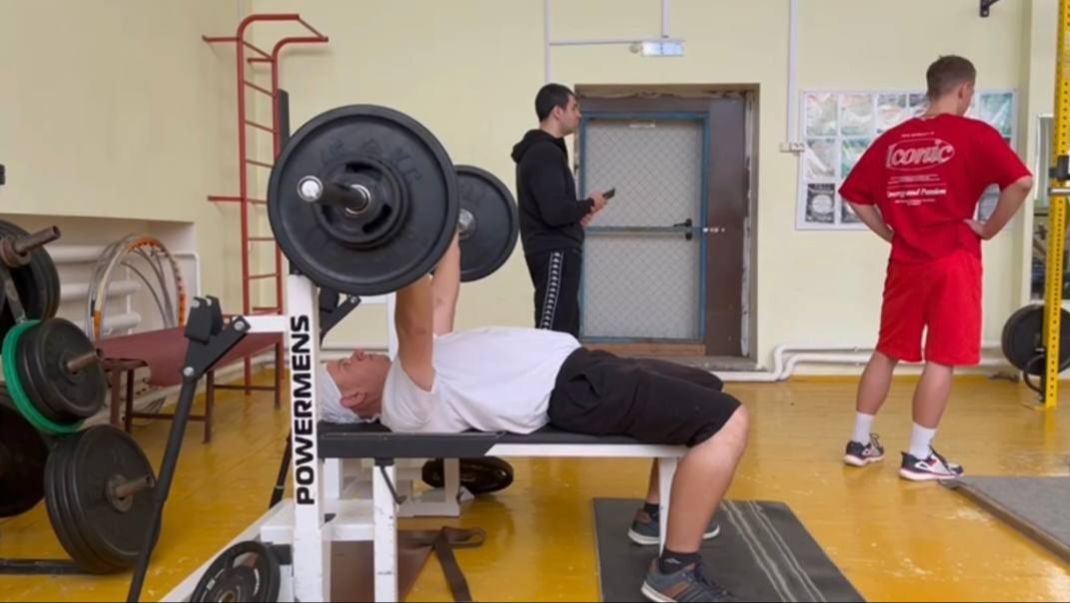 Жим на легке. Начало календарной зимы