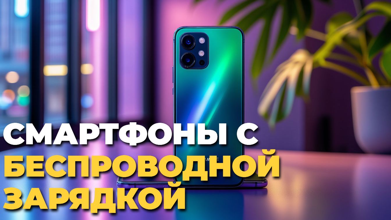 Лучшие смартфоны 2025 с беспроводной зарядкой