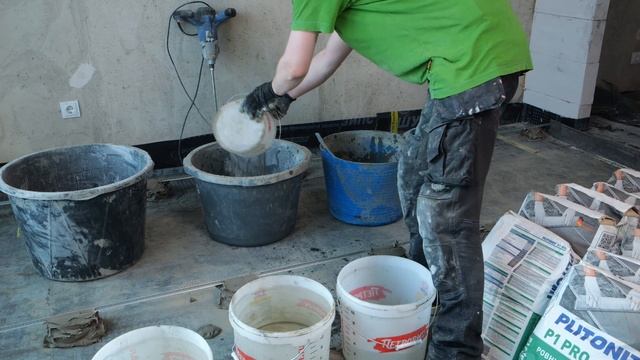 Как залить пол с перепадом 8 сантиметров. Мастер-класс Плитонит.