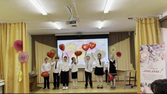Праздничный концерт ко Дню матери (здание школы п. Курсаково)