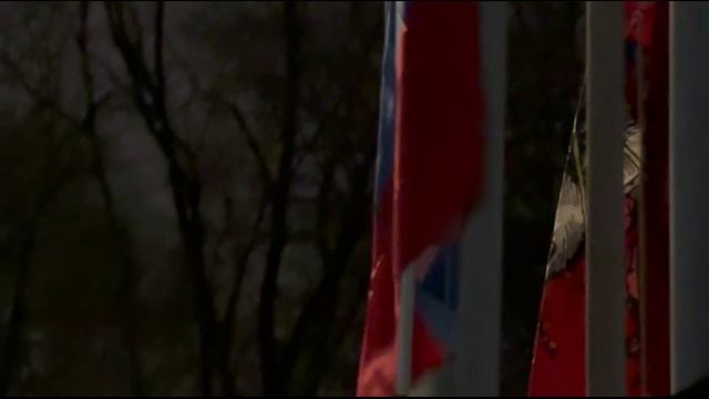 Поднятие флага РФ в Колледже полиции - 08.12.2025