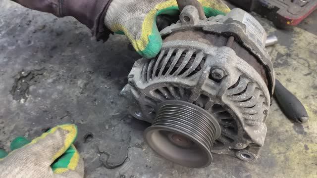 Диагностика и ремонт генератора Хонда Сивик 4д.