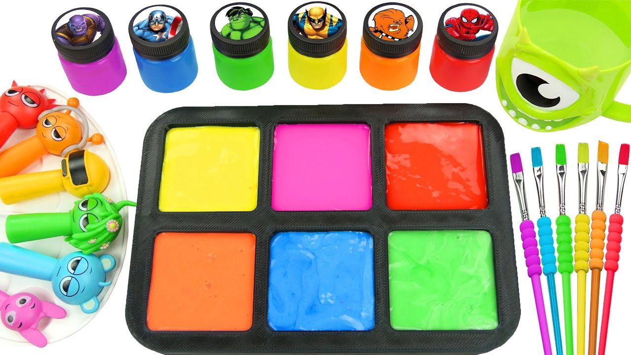 Мультики для самых маленьких. Забавные игрушки. Пластилин Плей до. Слаймы. Волшебство и магия. АСМР