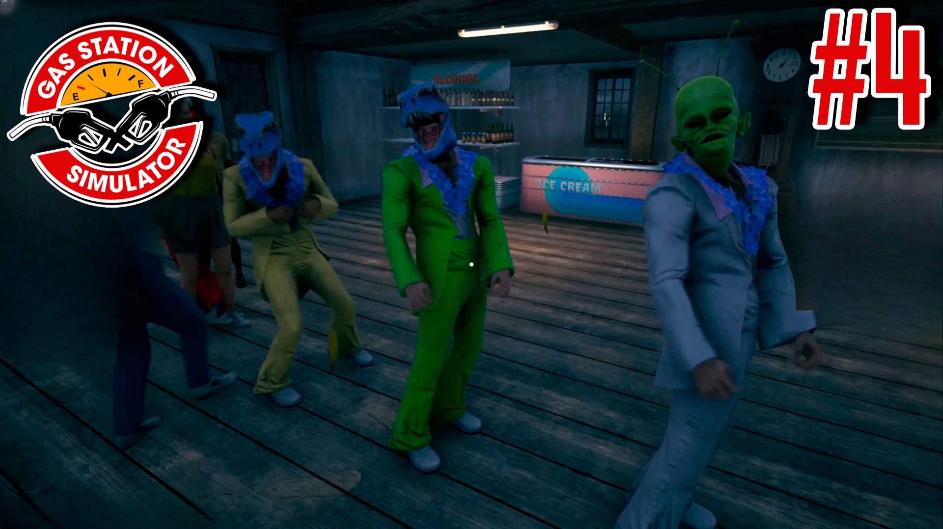 АВТОБУСНЫЙ ТУСИЧ ► Gas Station Simulator #4