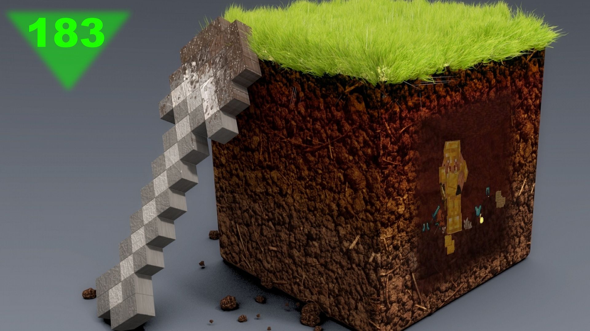 Minecraft Classic №183 Вот так поворот...