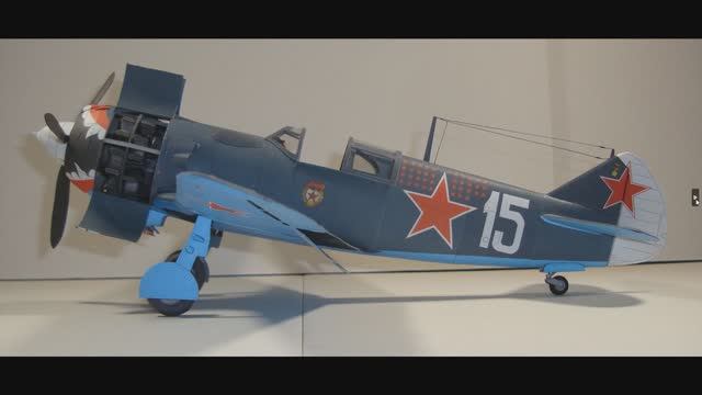 Сборка Ла-5 в масштабе 1:33 от "БМ", Алексей Овчинников.