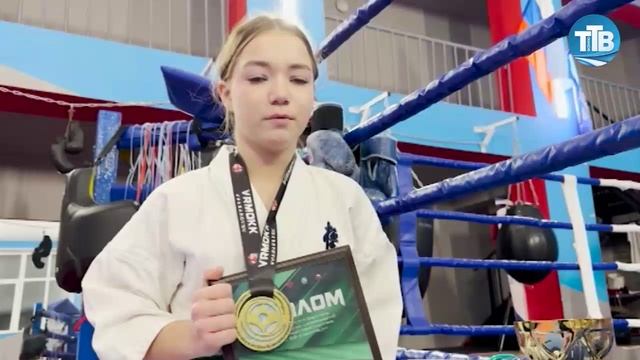 Карина Турекулова стала лучшим бойцом на международном турнире по киокусинкаю