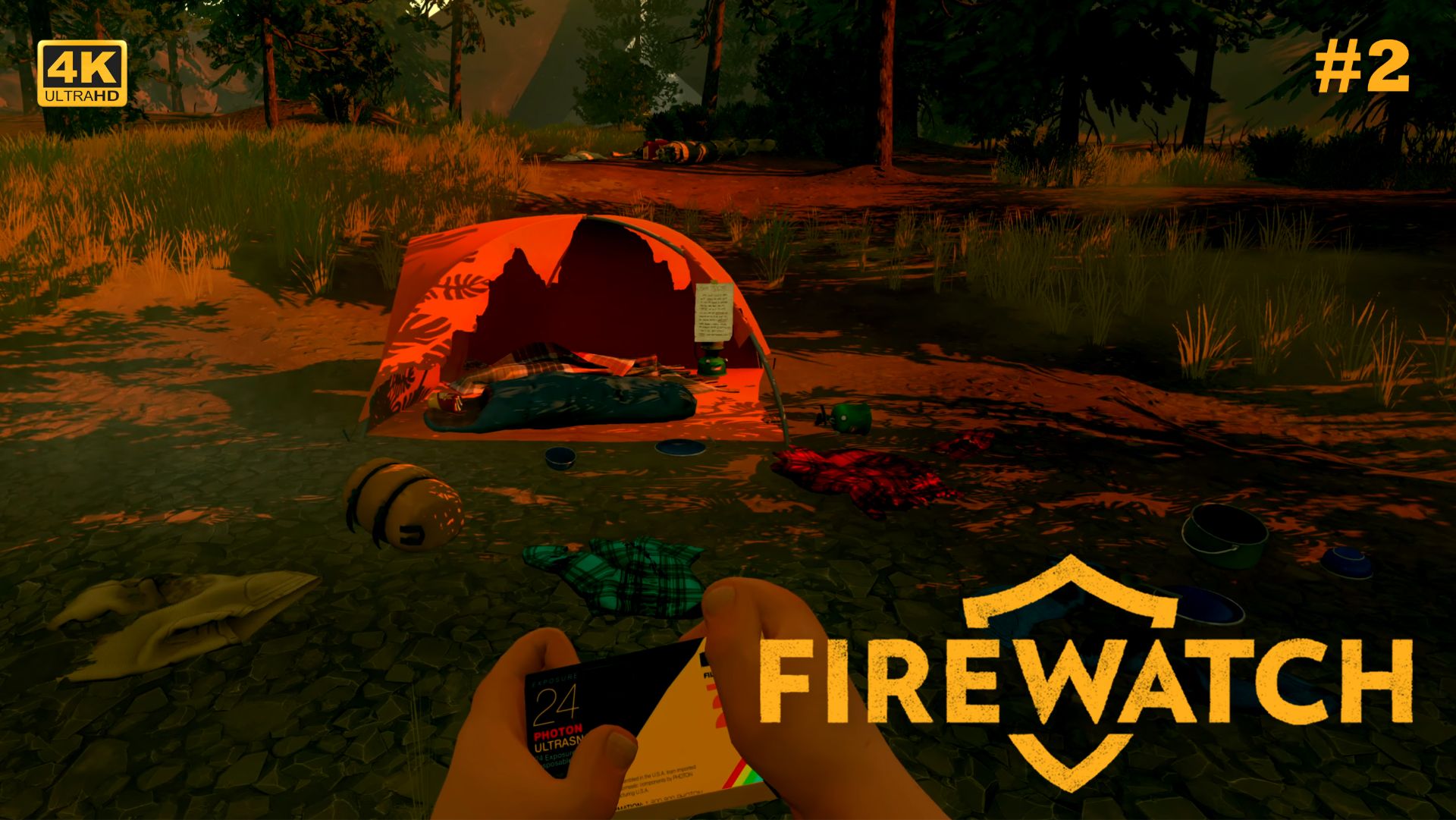 [4K] ⛺ Лагерь - Firewatch [#2]
