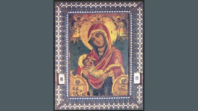 Чудотворная Икона Богородицы Млекопитательница.