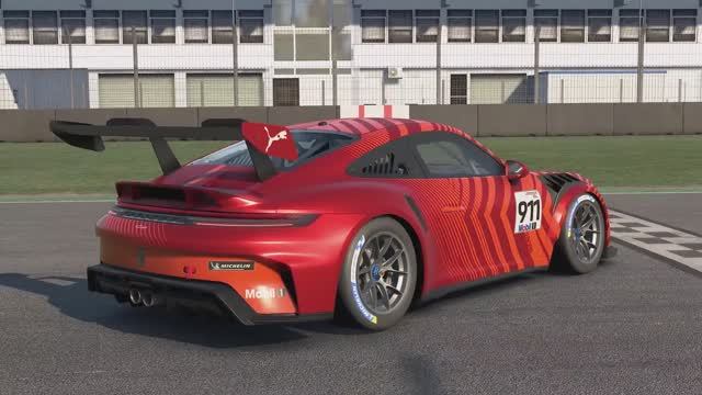 iRacing - новый контент: Porsche 911 Cup (992.2)