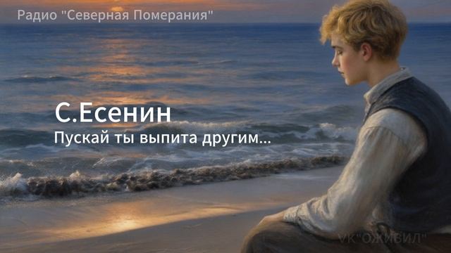 Пускай ты выпита другим. Песни на стихи Сергея Есенина. Северная Померания #Есенин #AIпесня