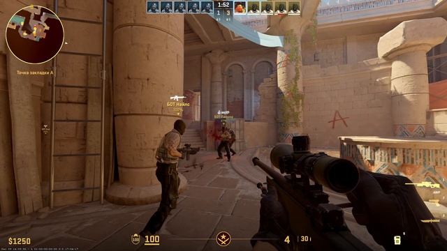 играю с ботами на анубисе