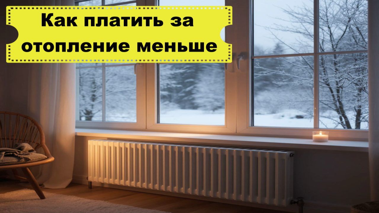 Как меньше платить за отопление