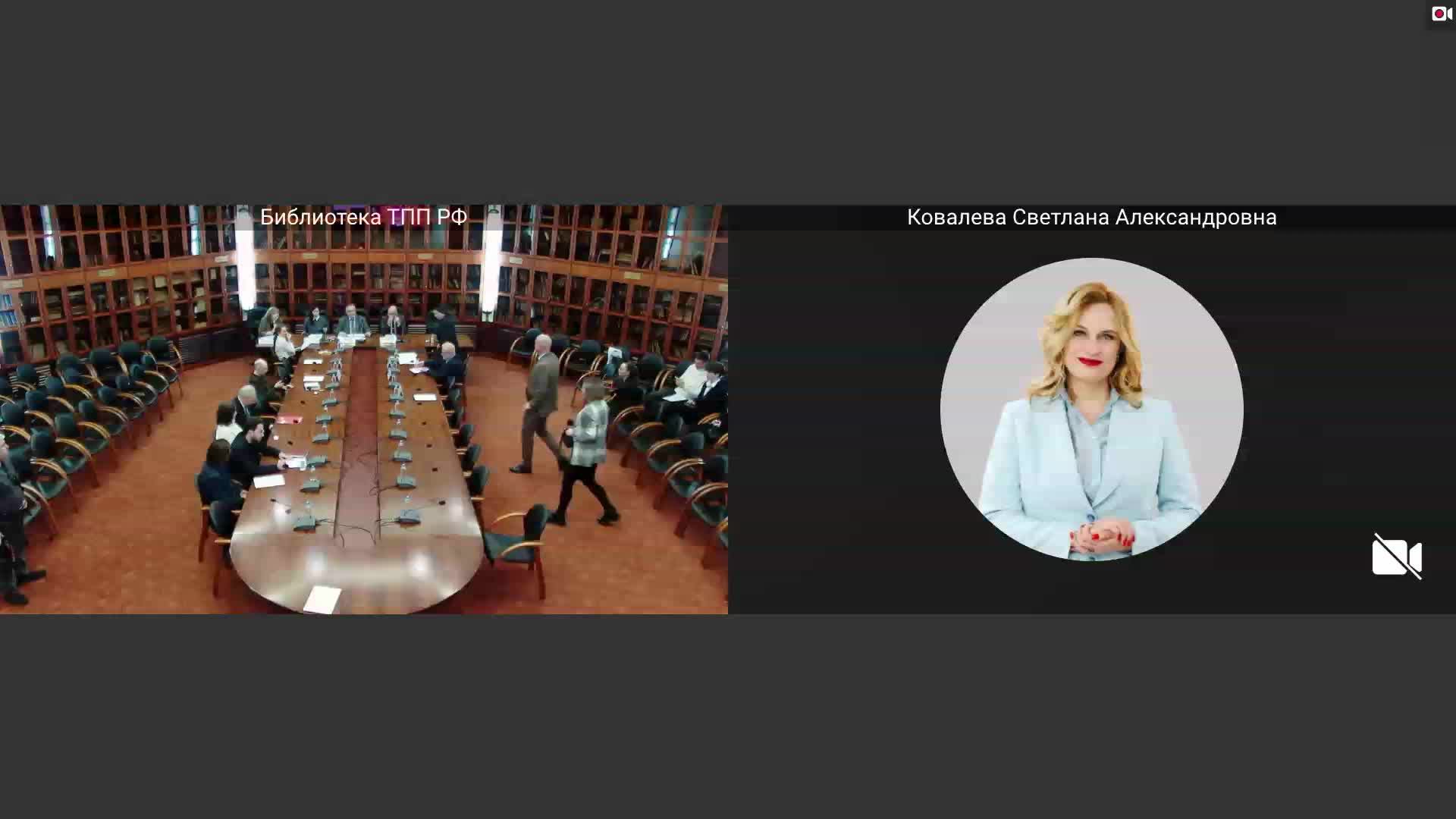 Заседание Комитета по предпринимательству в сфере туризма ТПП РФ