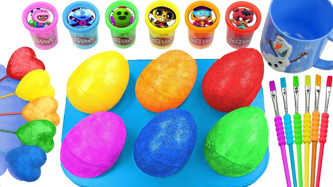 Мультики для самых маленьких. Забавные игрушки. Пластилин Плей до. Слаймы. Волшебство и магия. АСМР