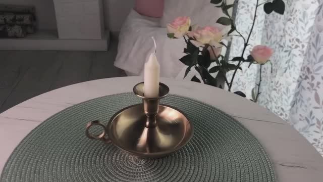 Подсвечник БИКЬЕРЕ - Римская Коллекция, на 1 свечу, золотой, 6 см, A98020450