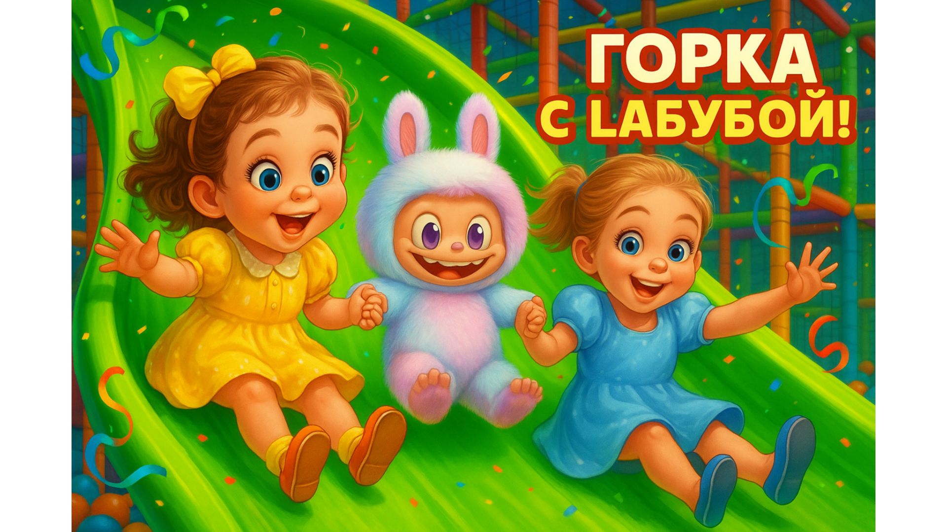 «Играем с Лабубой! Весёлый день в игровой комнате»