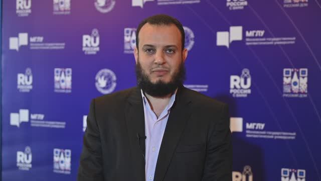Международная неделя русского языка в Африке 2025 // Мохамед Абдельмохсен Абушаашаа (Египет)