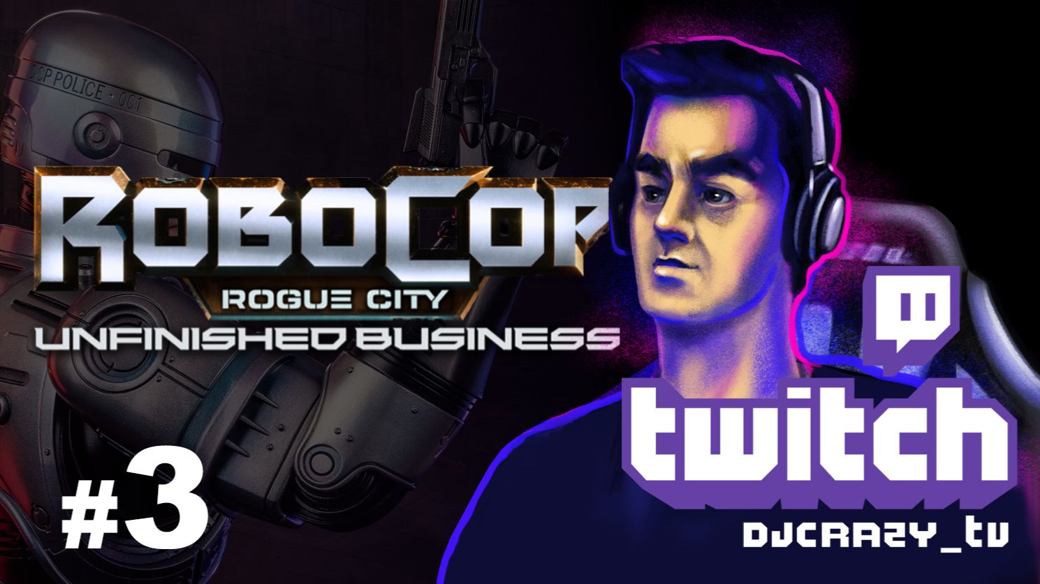 Прохождение / RoboCop: Rogue City - Unfinished Business / #3 (Стрим от 10.12.2025)