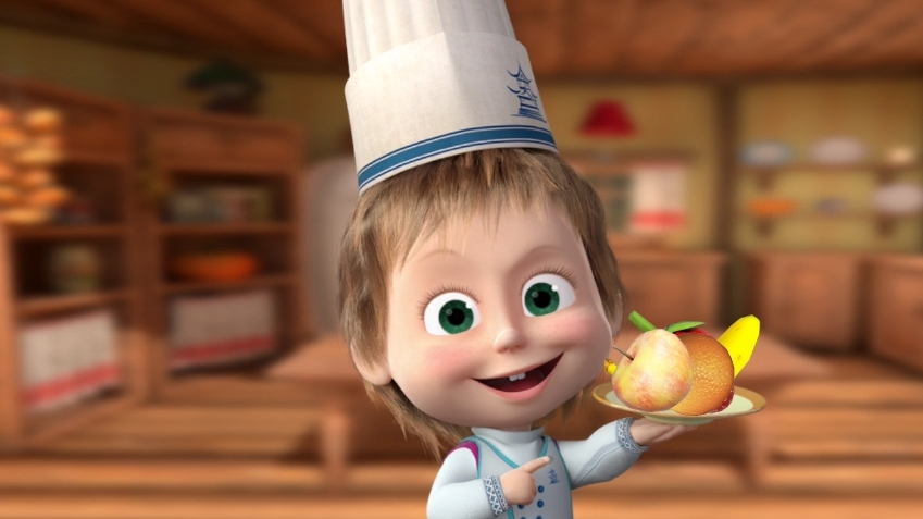 Маша и Медведь Мультфильм Каша