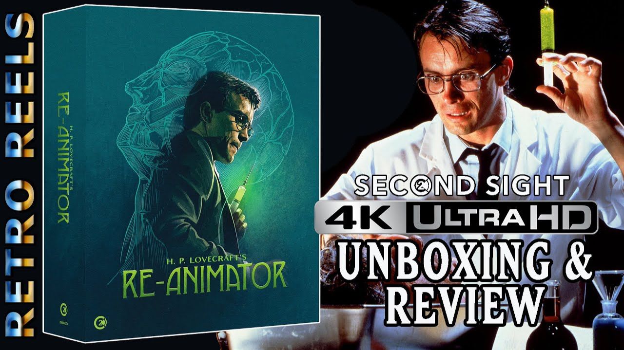 Обзор коллекционного издания фильма «Реаниматор» в формате 4K (Second Sight)!