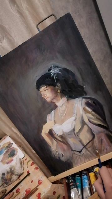 Портрет дамы №5