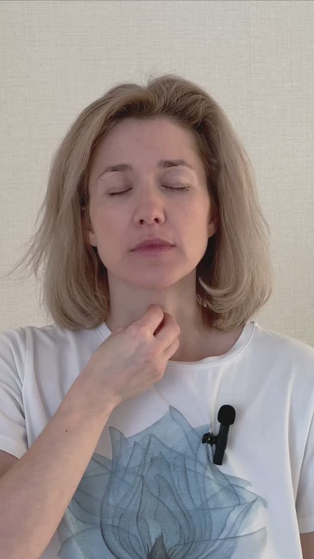 Простое и эффективное упражнение цигун для профилактики болезней щитовидной железы #shorts #short